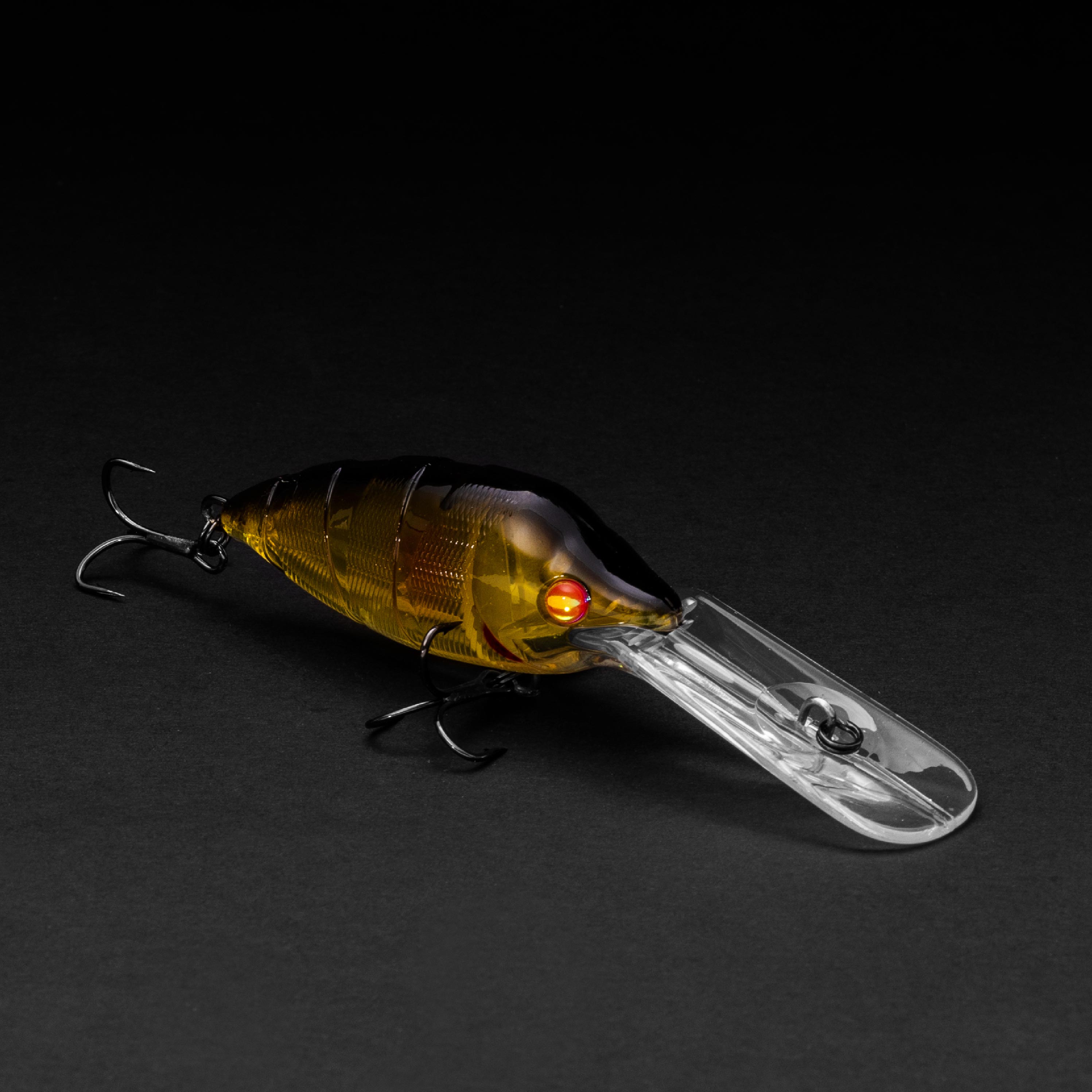Lunch Clear Bass #029 | Yellow translucent lure | OneWell Fishing